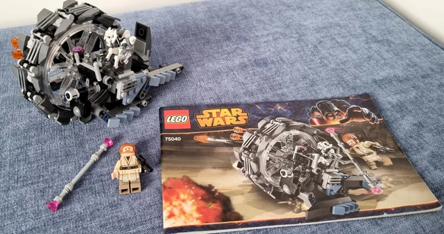 LEGO STAR WARS Set Nr. 75040 General Grievous' Wheel Bike Obi Wan ...