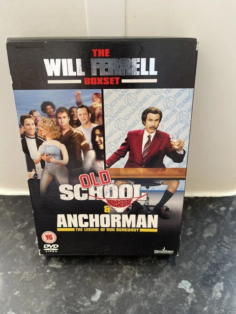 THE WILL FERRELL Box Set. Anchorman & Old School Unseen. £1.50 ...
