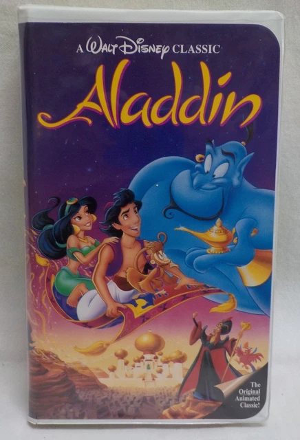 ALADDIN - VHS - Disney Black Diamond Classics $5.00 - PicClick CA