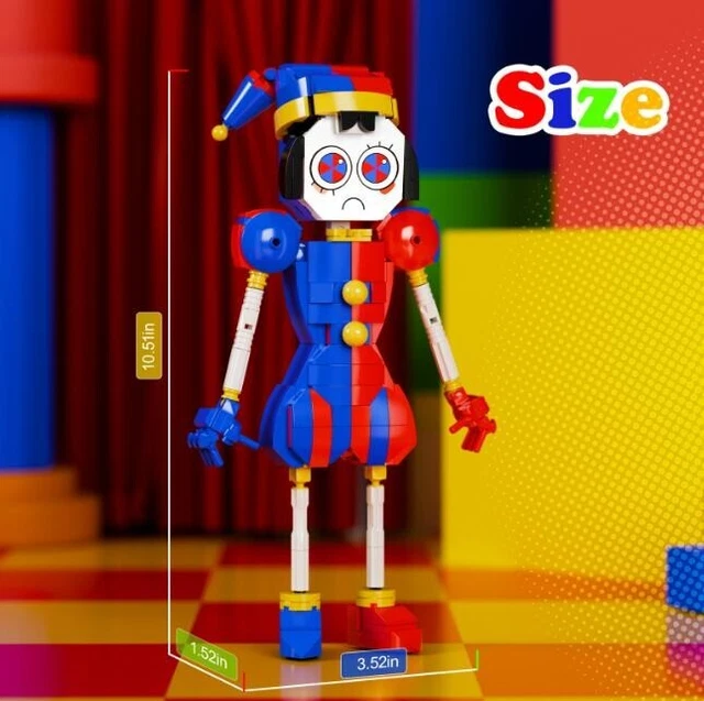 MOC THE AMAZING Digital Circus POMNI Figure Blocchi Edifici Set ...