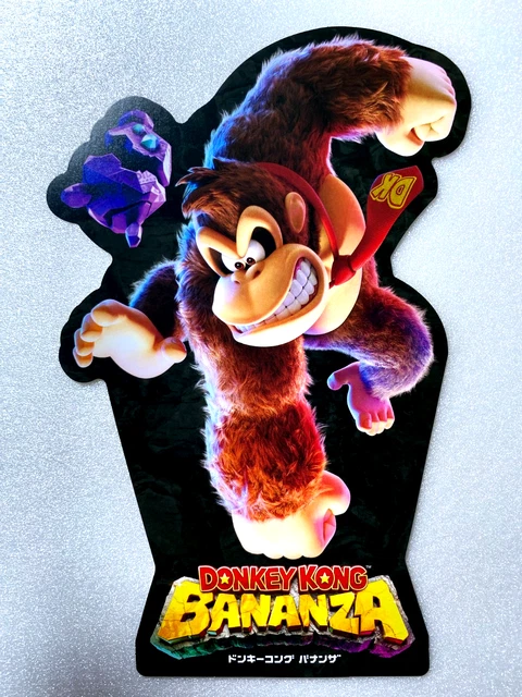 NINTENDO SWITCH 2 Donkey Kong BANANZA Advertising Flyer From JAPAN F/S ...