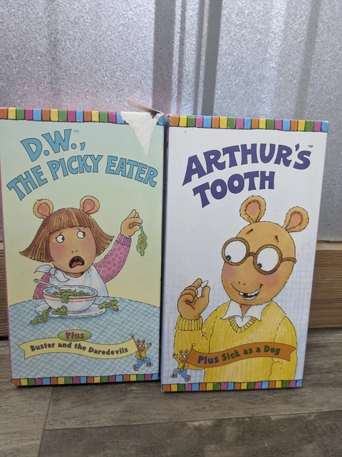 ARTHUR - ARTHURS Tooth + Sick as a Dog VHS & DW The Picky Eater ...