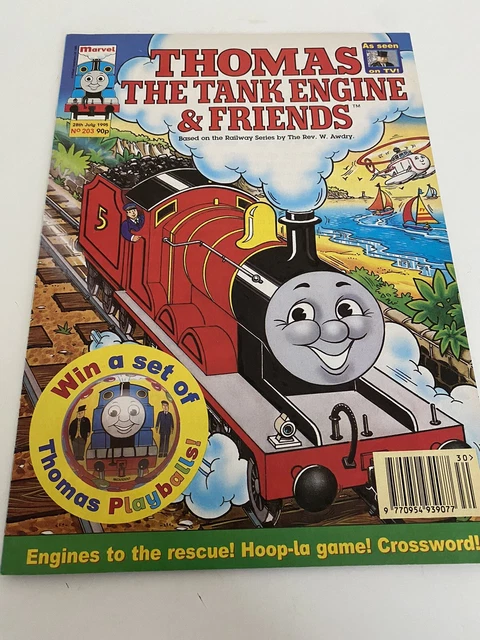 VINTAGE THOMAS THE Tank Engine & Friends Magazine 28th Jul 1995 Issue ...