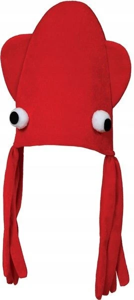 RED OCTOPUS HAT Fancy Dress Costume Accessory Fun Novelty Party ...