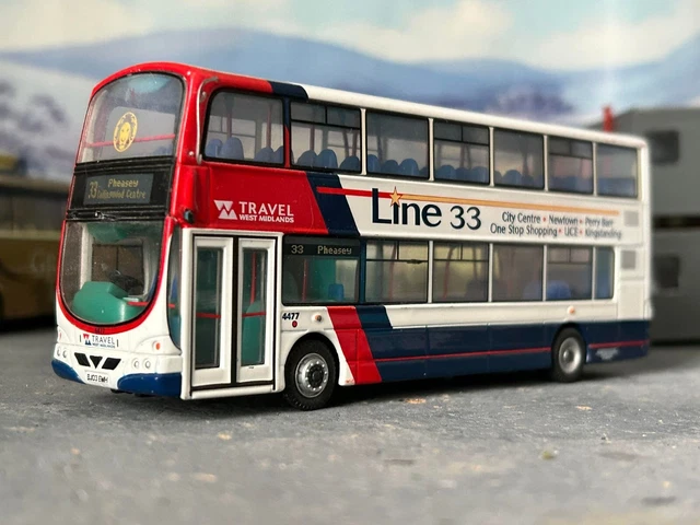 OOC CORGI WRIGHT Gemini Travel West Midlands Line 33 Volvo Model Bus £ ...