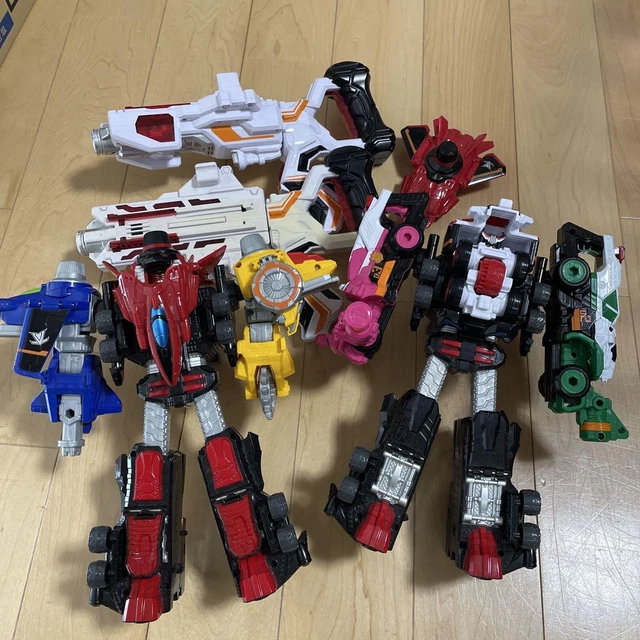 POWER RANGERS LUPINRANGER VS Patoranger Megazord Morpher 4p set BANDAI ...