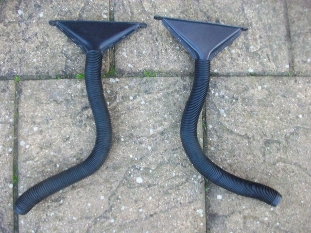 ORIGINAL PAIR CLASSIC MINI WINDSCREEN DEMISTER HEATER AIR VENTS CZH624 ...