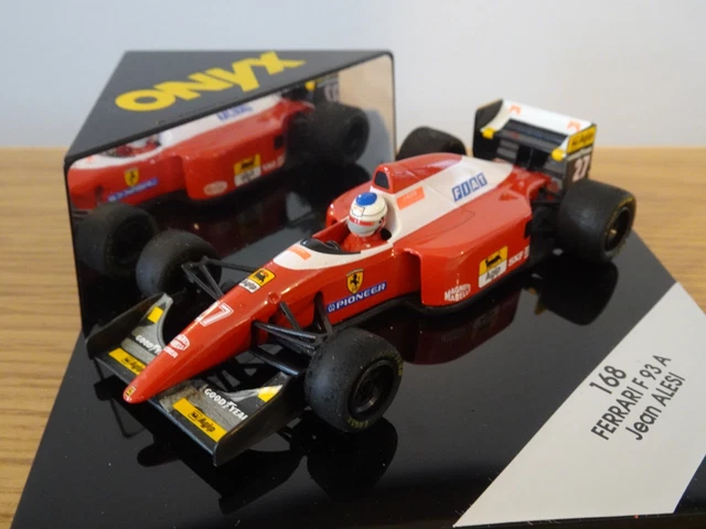 ONYX FORMULA ONE Ferrari F93A Jean Alesi F1 Race Car Model 168 1:43 £11 ...