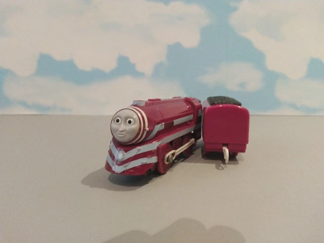 THOMAS & FRIENDS Trackmaster Motorised Caitlin Train Guillane Working ...