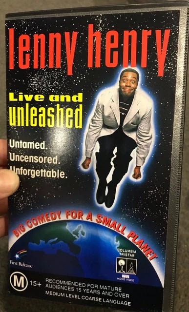 LENNY HENRY - Live And Unleashed VHS VIDEO TAPE (comedy show) $36.95 ...