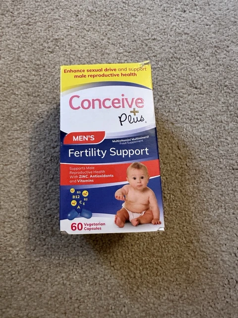 CONCEIVE PLUS MEN’S Fertility Support 60 Tablets £5.00 - PicClick UK