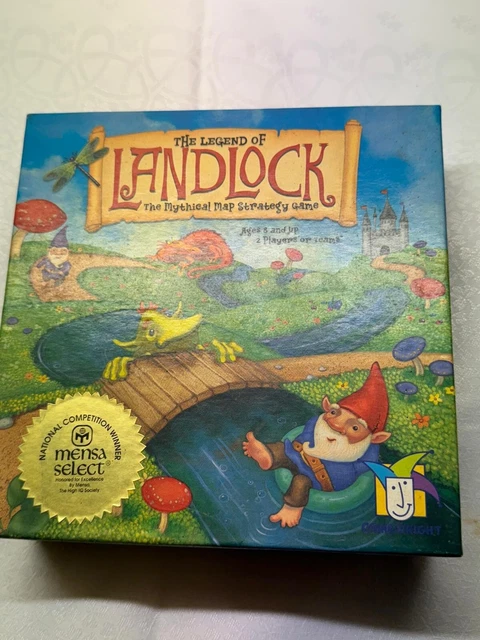 THE LEGEND OF Landlock Mythical Map Strategy Game (Mensa Winner) £2.00 ...