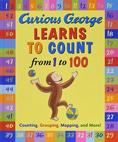 CURIOUS GEORGE LEARNS to Count from 1 to 100 By H. A. Rey, Anna EUR 20 ...
