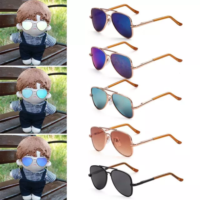 Bjd For 20~25cm Dolls Plush Doll Eyeglasses Cute Oval Frame Glasses