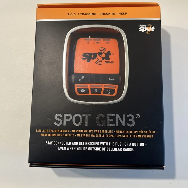 SPOT GEN3 SATELLITE GPS Tracker Personal Locator SOS £99.48 - PicClick UK