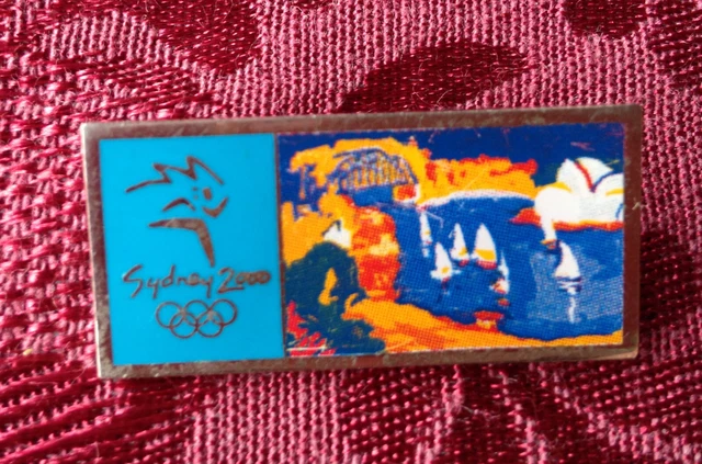 OLYMPIC GAMES COLLECTABLE Sydney 2000 Sydney Harbour Badge Pin $14.99 ...