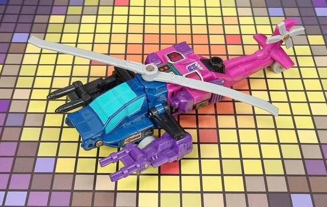 VINTAGE HASBRO TRANSFORMERS G1 Decepticon Double Targetmaster Spinister ...