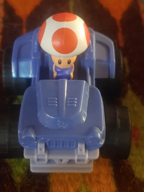 TOAD RACE CART The Super Mario Bros Movie #2 McDonald’s Happy Meal Toy ...
