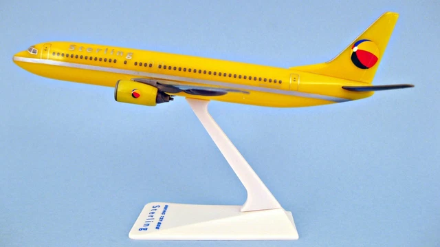 STERLING EUROPEAN SCALE 1-200 model Boeing B737-800 OY-SEC Fly Denmark ...