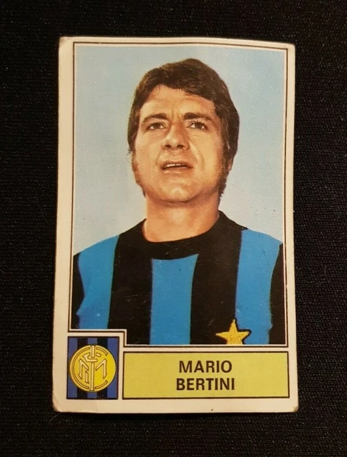 FIGURINA/STICKER CALCIATORI PANINI 1971/72 - Mario BERTINI - INTER ...