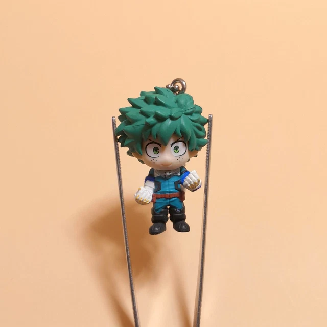 BANDAI MY HERO Academia DEKU IZUKU MIDORIYA 1.5" Mini Figure KEYCHAIN ...