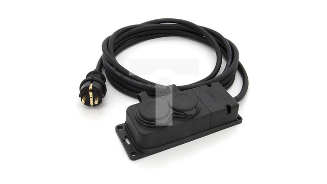 CONSTRUCTION 2-SOCKET EXTENSION cord 16A 230V H05RR-F 3 * 2.5 5M ...