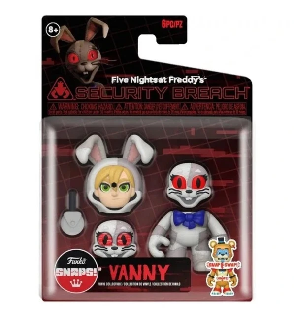 FIVE NIGHTS AT Freddys Vanny Snaps Figure FNAF Freddy Funko NEW UK £16. ...