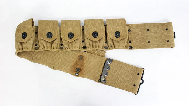 CEINTURON PORTE CLIPS US M-1903 - US ARMY WW1-WW2 (matériel original ...