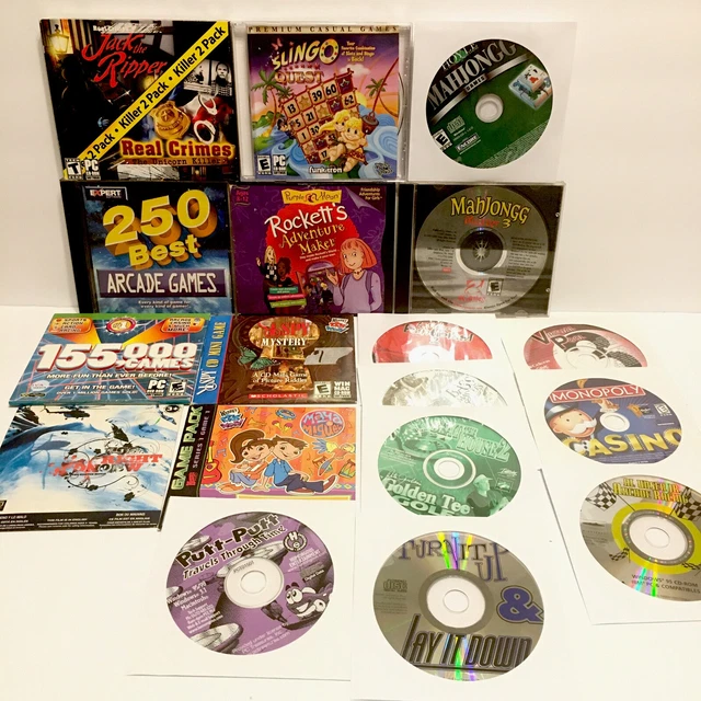 LOT OF 18 Random Old PC CD Rom Games Windows 95 and More $9.99 - PicClick
