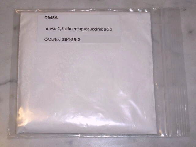 DMSA POWDER 5 grams, Mercury, Lead, Heavy Metal Chelation Detox £43.00 ...