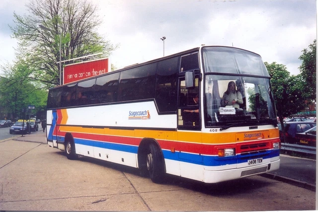 BUS PHOTO J408TEW Stagecoach Cambus Volvo B10M Plaxton Paramount III ...
