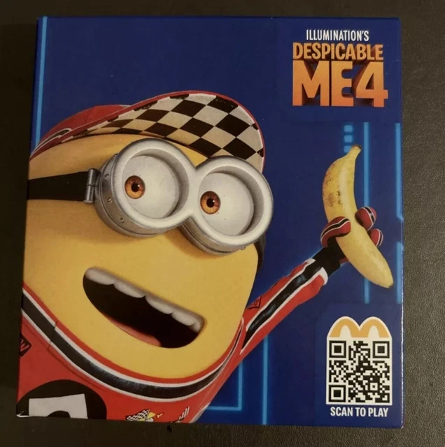 MCDONALD'S 2024 DESPICABLE Me 4 Minion Collectors toy Pit Crew Phil ...