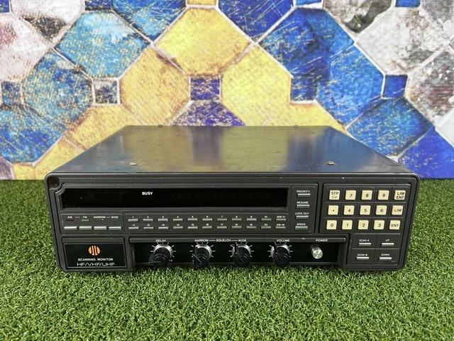 JIL SX 400 Radio Scanner Receiver Scanning Receiver HF/VHF/UHF ...