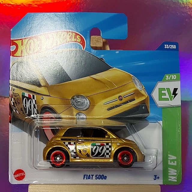 HOT WHEELS FIAT 500e in Gold - HW EV 3/10 - Nr. 33/250 * 2025 Modelle ...
