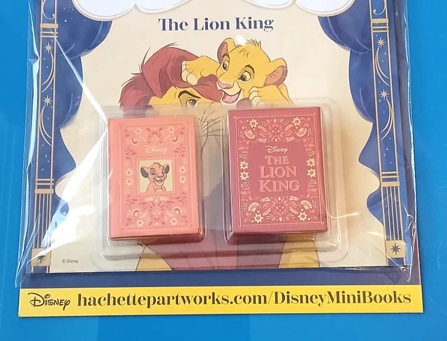 DISNEY THE LION King Mini Book Collection Issue 1 Hachette Partwork inc ...