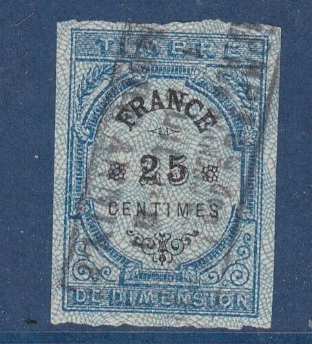 TIMBRE FISCAL FRANCE Dimension 25 Centimes-Obl.tb-Voir Scan-Z394 EUR 1,00 - PicClick FR