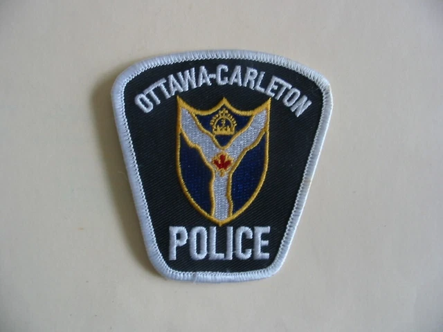 RARE OBSOLETE Small Patch Of The Ottawa- Carleton Police, Ontario ...