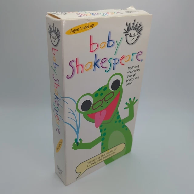 BABY EINSTEIN: BABY Shakespeare (VHS, Walt Disney Home Entertainment ...