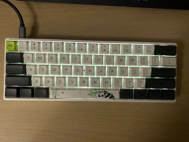 SKYLOONG PANDA SK61 Keys Hot Swappable Mechanical Keyboard with RGB ...