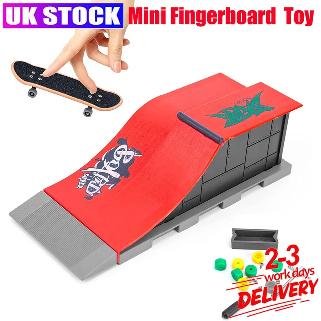 MINI FINGERBOARD SKATE Park Ramp Kit Tech Deck Finger Board Ultimate Park Toys £12.89 - PicClick UK
