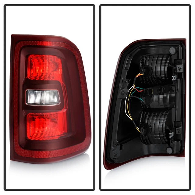 FOR 2025-2026 RAM 1500 Dark Bezels Incandescent Tail Light Brake Lamp ...