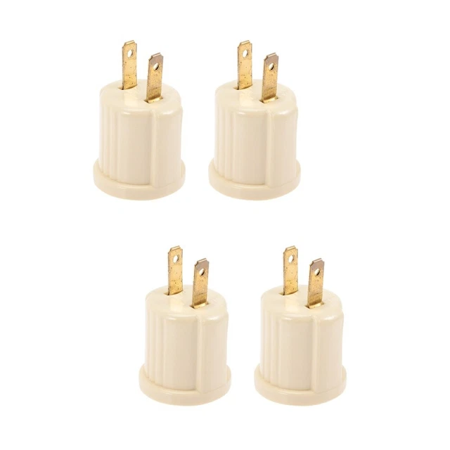 2 COUNT TIMER Plug Light Bulb Socket Base Replacement for Old £11.95 ...