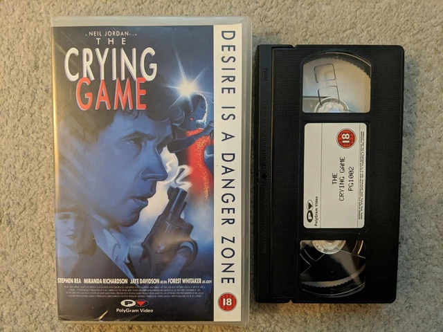 THE CRYING GAME VHS Video Big Box Ex Rental £6.50 - PicClick UK