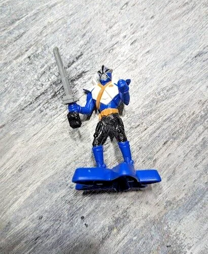 2012 MCDONALD'S POWER Rangers Super Samurai Blue Ranger Toy $0.01 ...