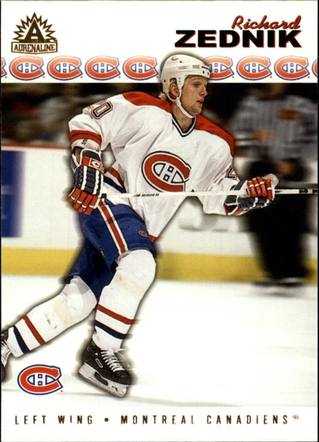 2001-02 CARTE DE hockey adrénaline du Pacifique Canadiens #102 Richard ...