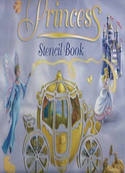 PRINCESS STENCIL BOOK £3.50 - PicClick UK