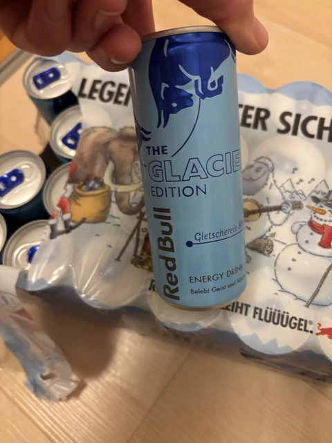 RED BULL GLACIER 🔥 Limited Edition 2025 24 Dosen NEU Gletschereis ...