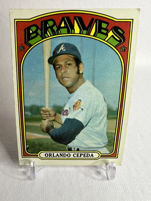 ️ 1972 TOPPS #195 Orlando Cepeda MLB Legend HOF 🙂️ EUR 1,15 - PicClick FR