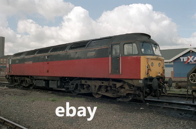 ORIGINAL 35MM COLOUR Railway Neg of Class 47 47703 at Leicester Depot £ ...