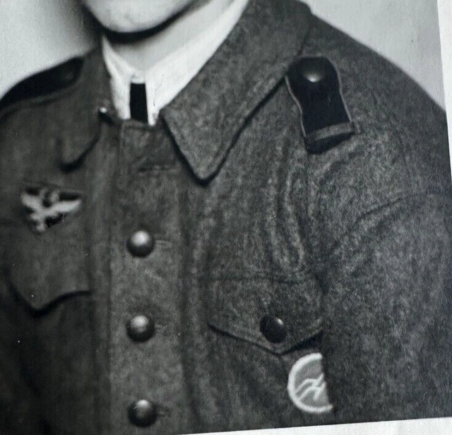 PORTRAIT FOTO LUFTWAFFE Lw Flakhelfer Pimpf Schiffchen Segelflug ...